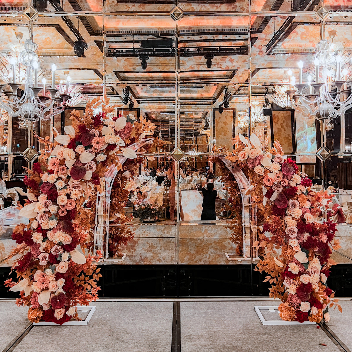 Deconstructed Floral Arch – Style It Simply