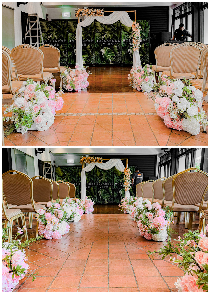 Aisle Enhancement: Standard Faux Florals – Style It Simply