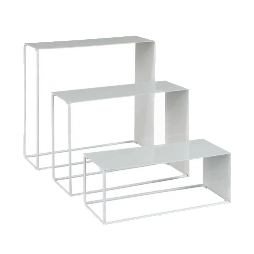 White Rectangular Stands (Set of 3) – Style It Simply
