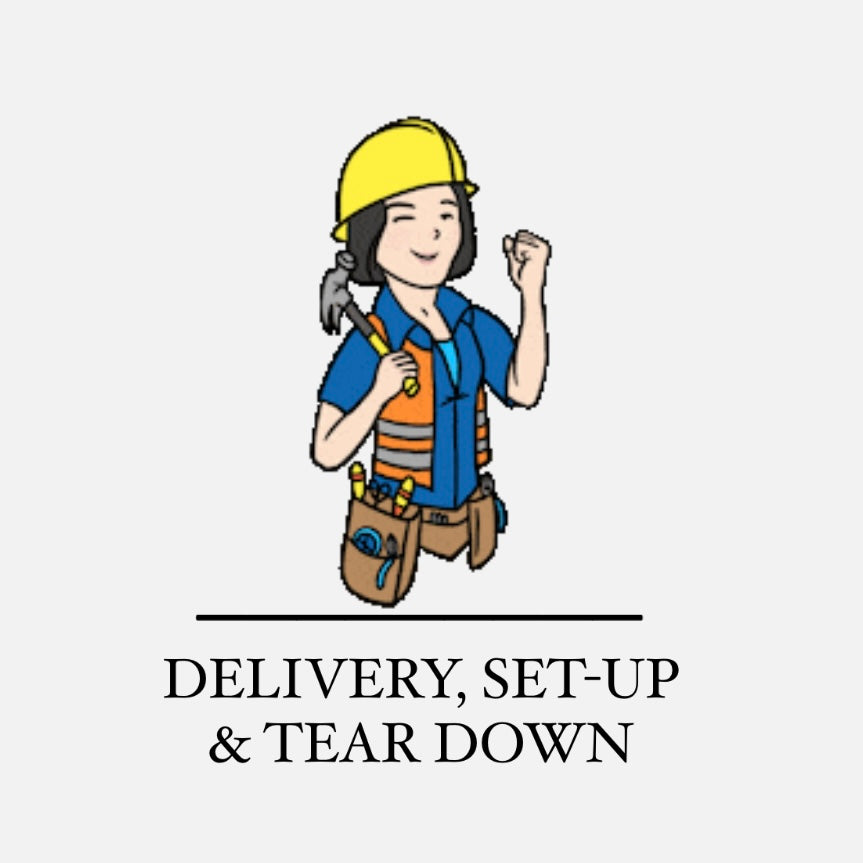 Delivery, Set-up & Tear down – Style It Simply